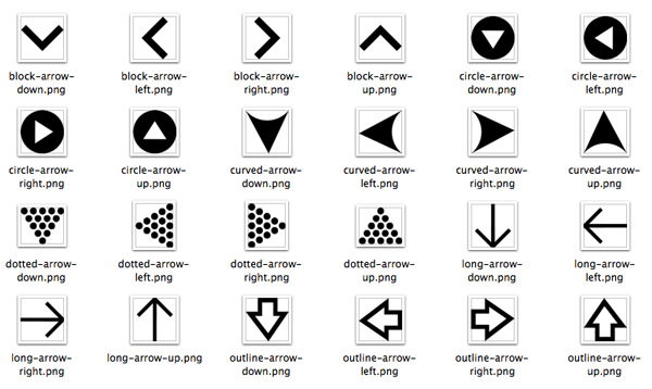FREE Arrow Icons - Tidy Design