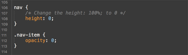 Curtain Mobile Nav | FREE CSS/JS Mobile Navigation | CodePen Mbl Nav