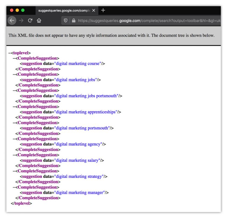 Using Google Autosuggest to find Keywords | Digital Marketing Tip