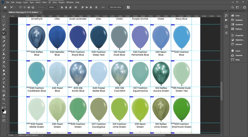 How to Slice a Grid of Images | Photoshop Slice Tool Tutorial